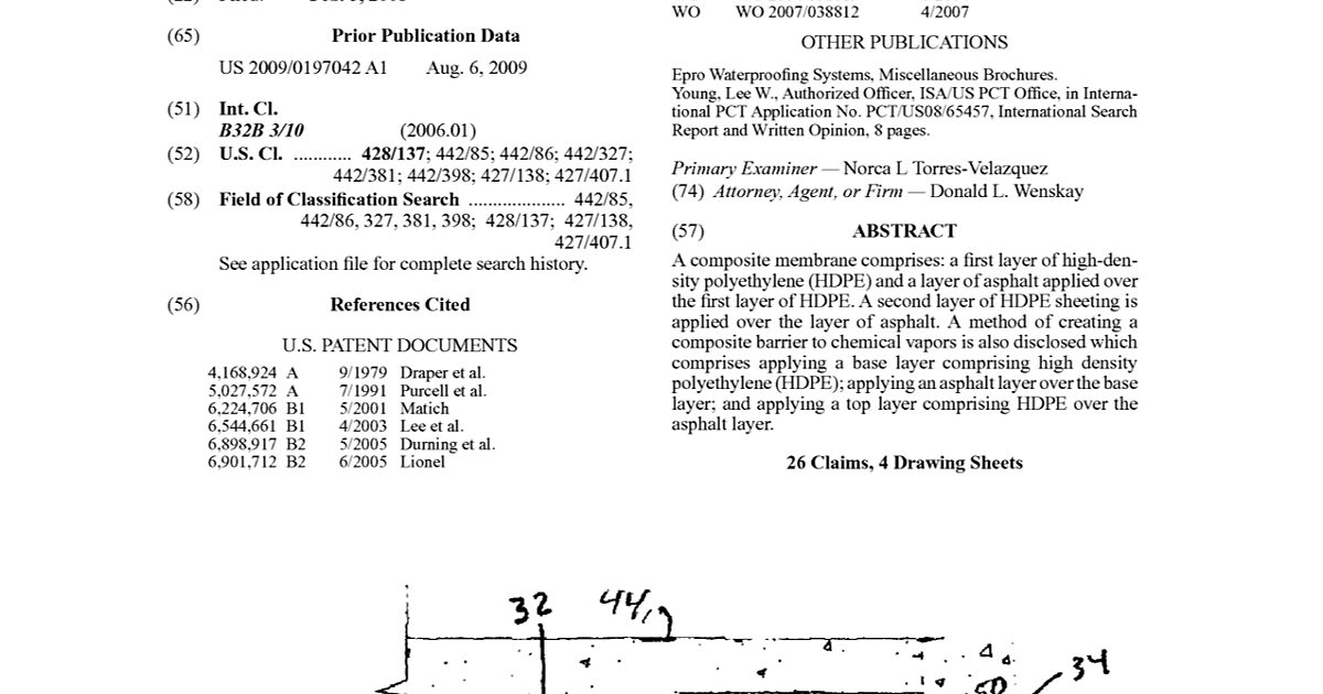 Geo-Seal® Patent Information | EPRO
